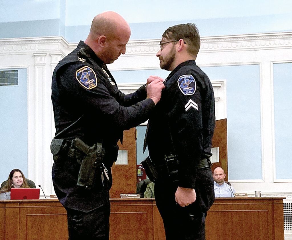 Elkins Police Promotion | News, Sports, Jobs - The Intermountain